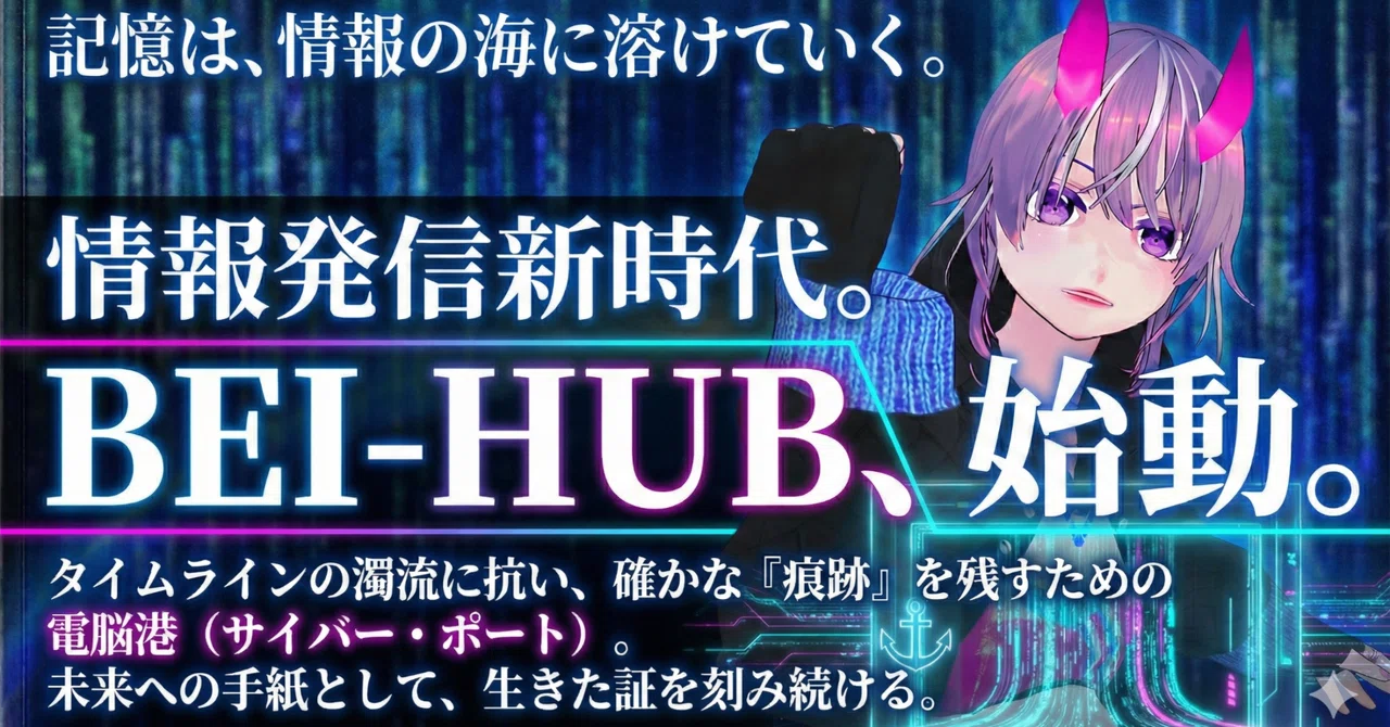 【BEI-HUB始動-記念記事】バーチャル世界は広大だ。だから私は、ここに「ラスコーの壁画」を刻む。｜しちべえ@CLUSTER住民