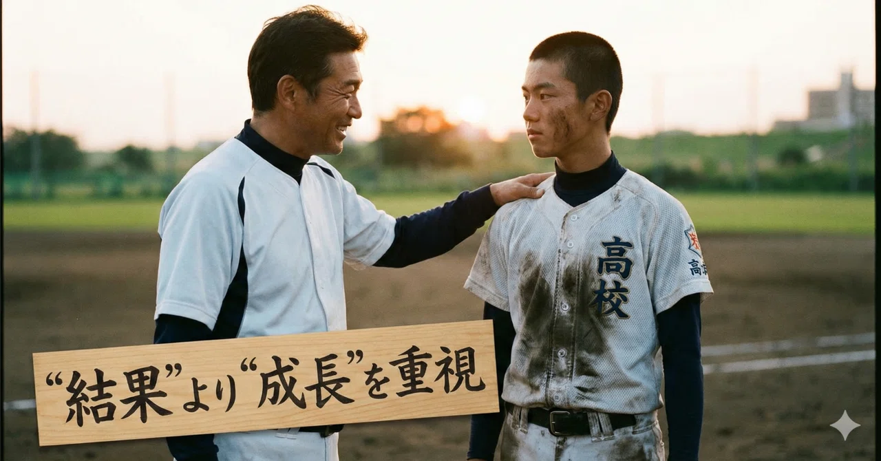 なぜ育成では“結果”より“成長”を重視すべきなのか｜GrowBall｜中学野球育成アドバイザー