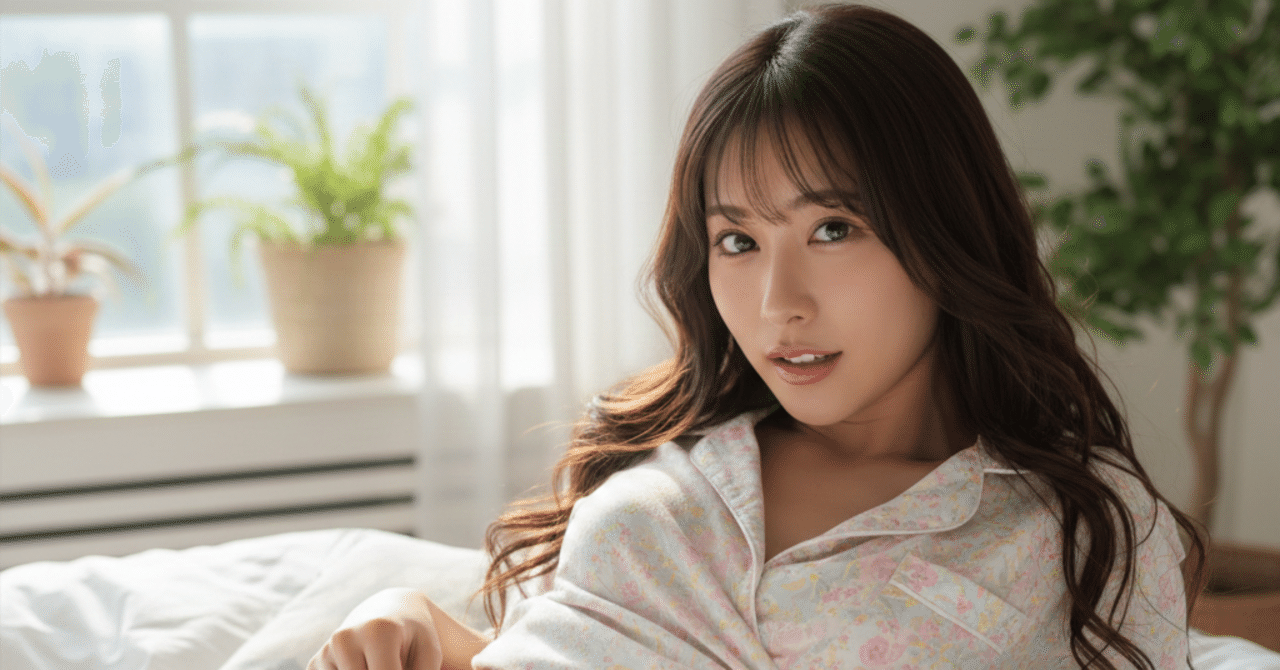 ベッドに横たわる美女｜zerozero_x