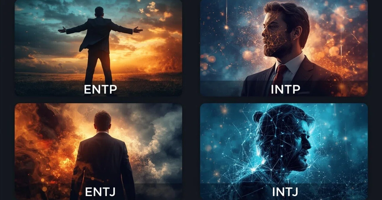 NTタイプ（ENTP / ENTP / INTJ / INTP）に共通する7つの本質的な特徴｜ ️ 飛こーき｜元コミュ障×ADHD×パニック症 ...