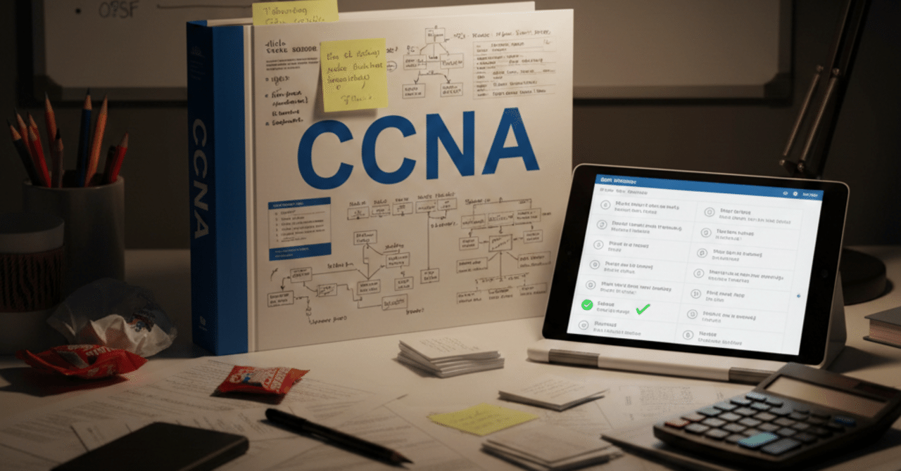 【CCNA合格体験記】1ヶ月で短期合格！教育訓練給付金を活用して効率的に学べた話（体験談）｜Tomo｜仕事・健康・美容