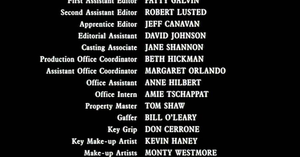 エンドロールはいつから始まった？｜bitotabi