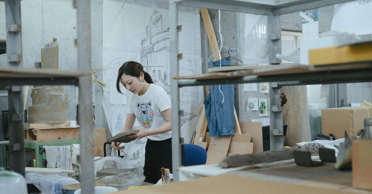 アーティスト西久松友花さん【撮影】｜naoki yamada