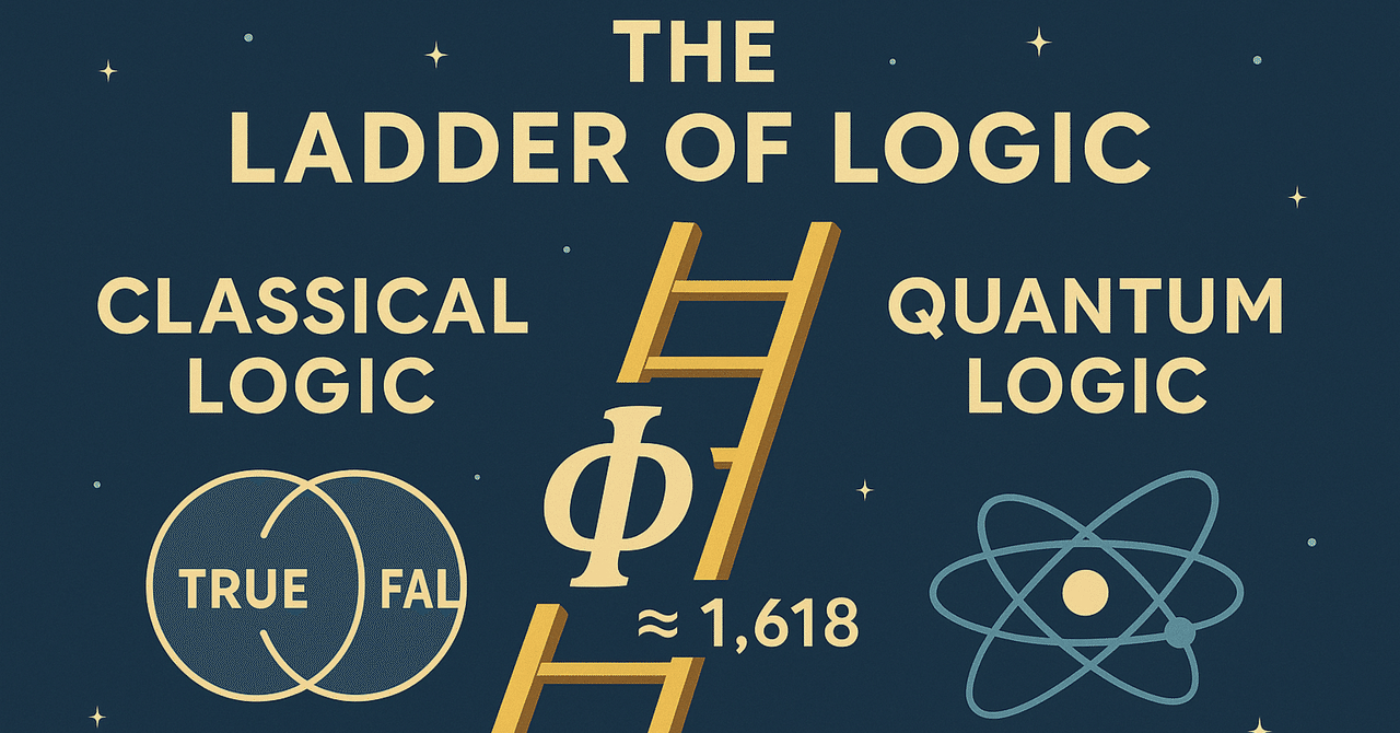 The Ladder of Logic: How the Golden Ratio Unites the Classical and ...
