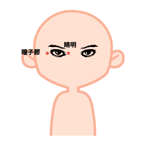 眼精疲労に効くツボ3選｜motoki_EBN