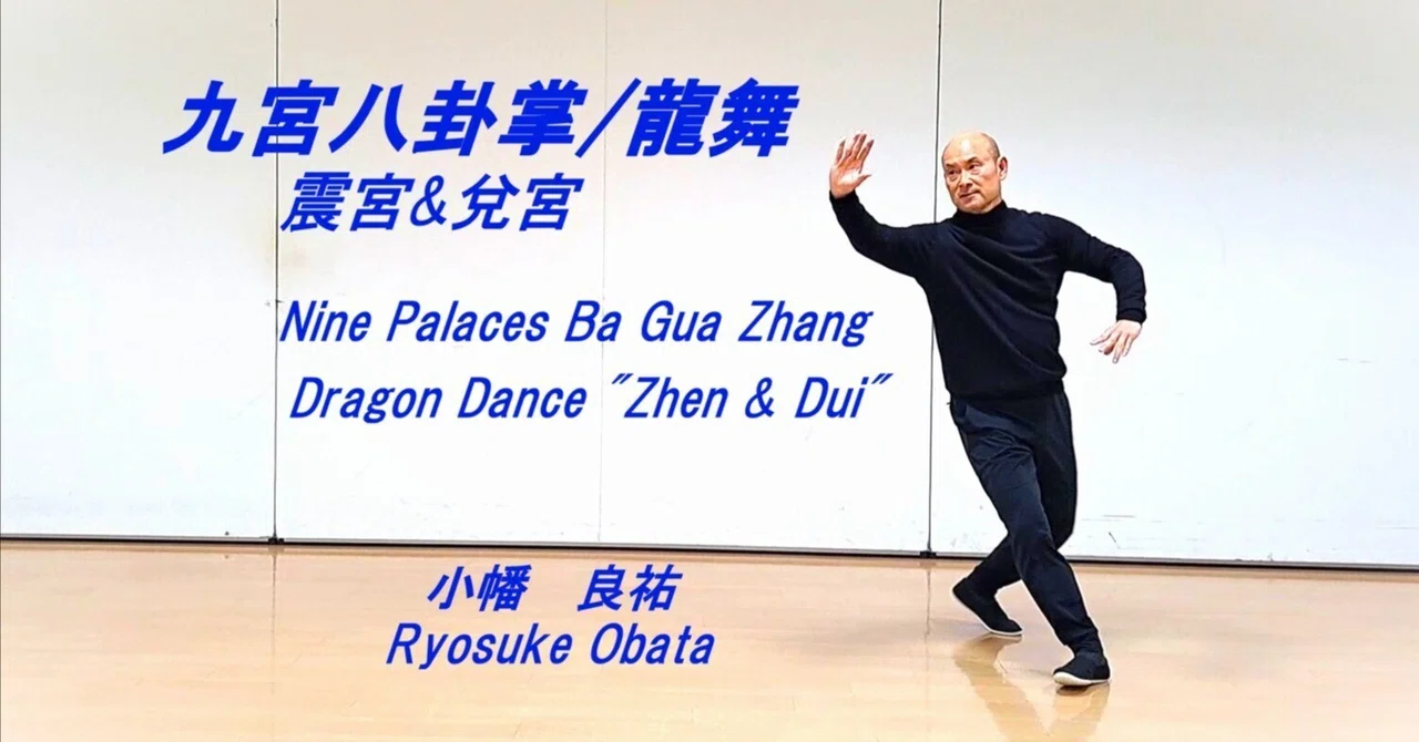 【動画】九宮八卦掌／龍舞～震兌～～Martial Arts Dance “Ba-Gua-Zhang Dragon Dance” Zhen ...