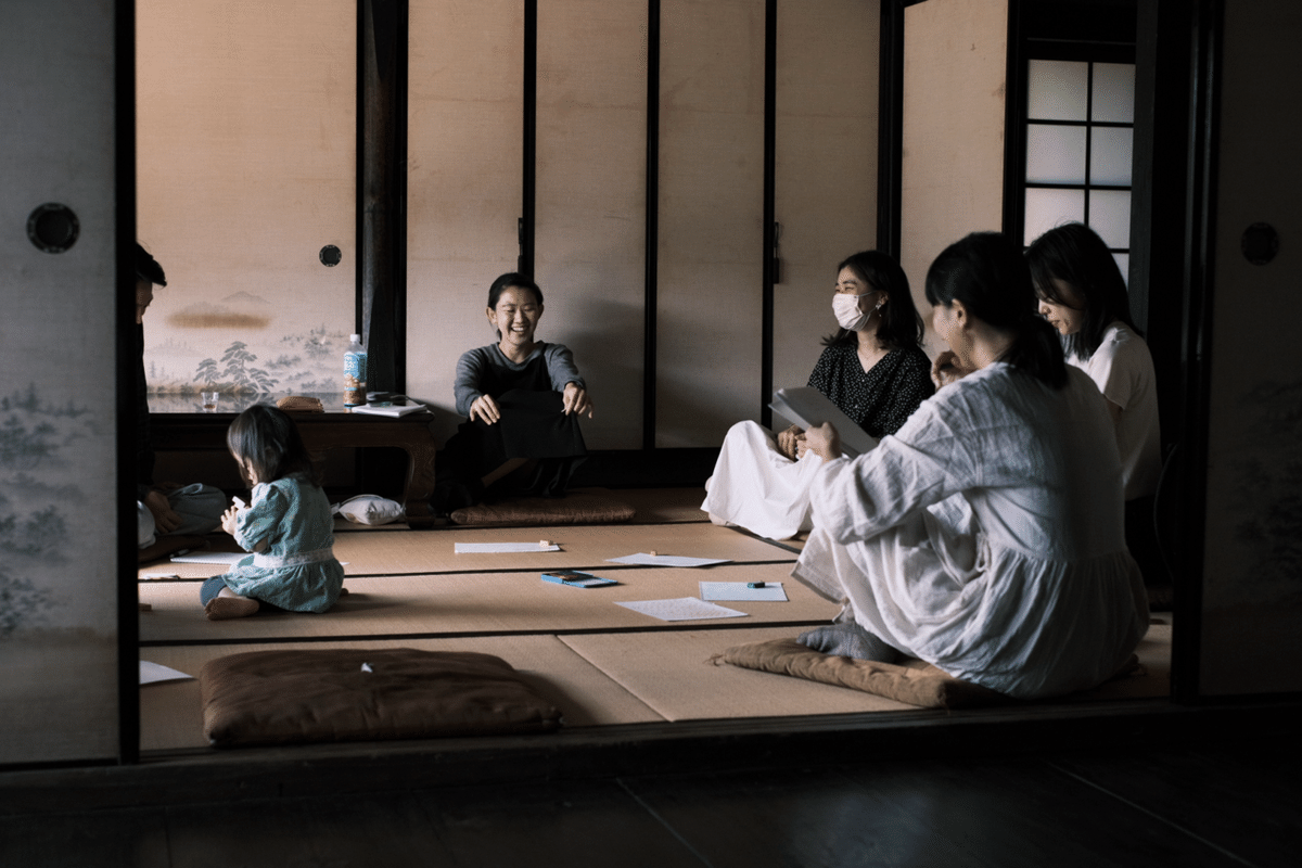 10月 対話×書く×食のワークショップ 写真集とご感想｜Miki Hattori