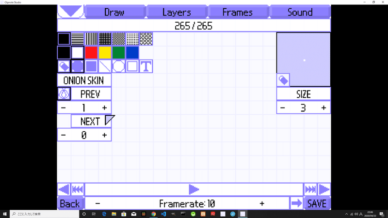 clipnote studioというアニメーションソフトを使ってみた｜a