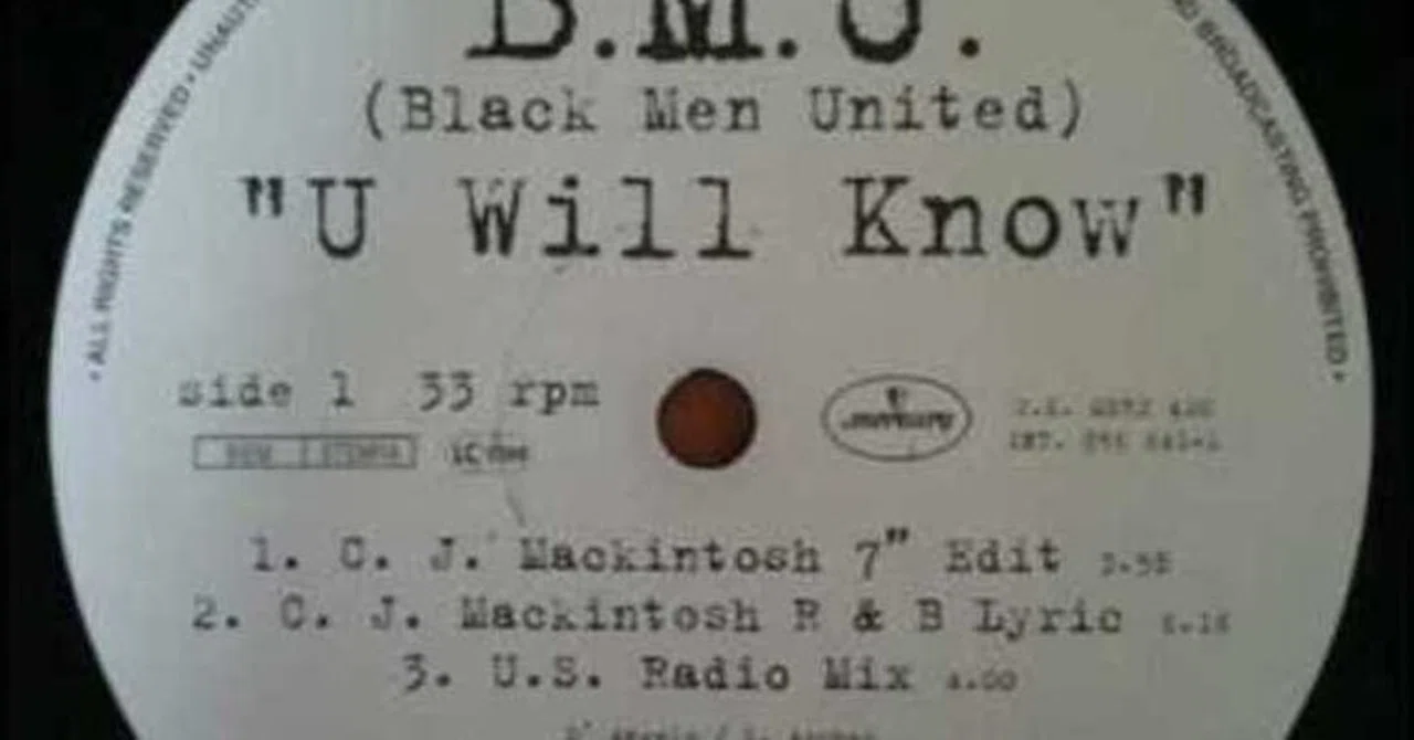 90年代の音楽を知らないアナタへ その43 U WILL KNOW(94)/BLACK MEN UNITED メジャーフィールドのゴスペル ...