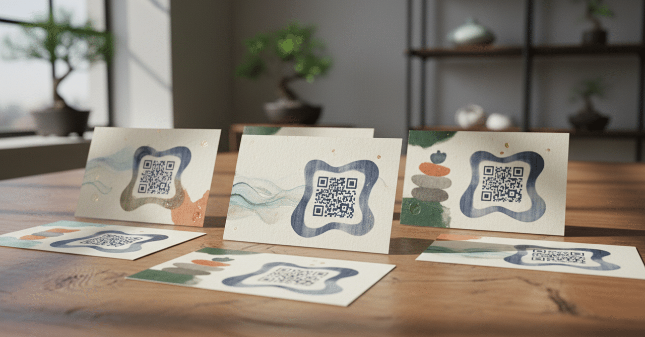 おしゃれQRコード名刺の事例20選!デザイン性と機能性を両立する方法｜GafuuAI