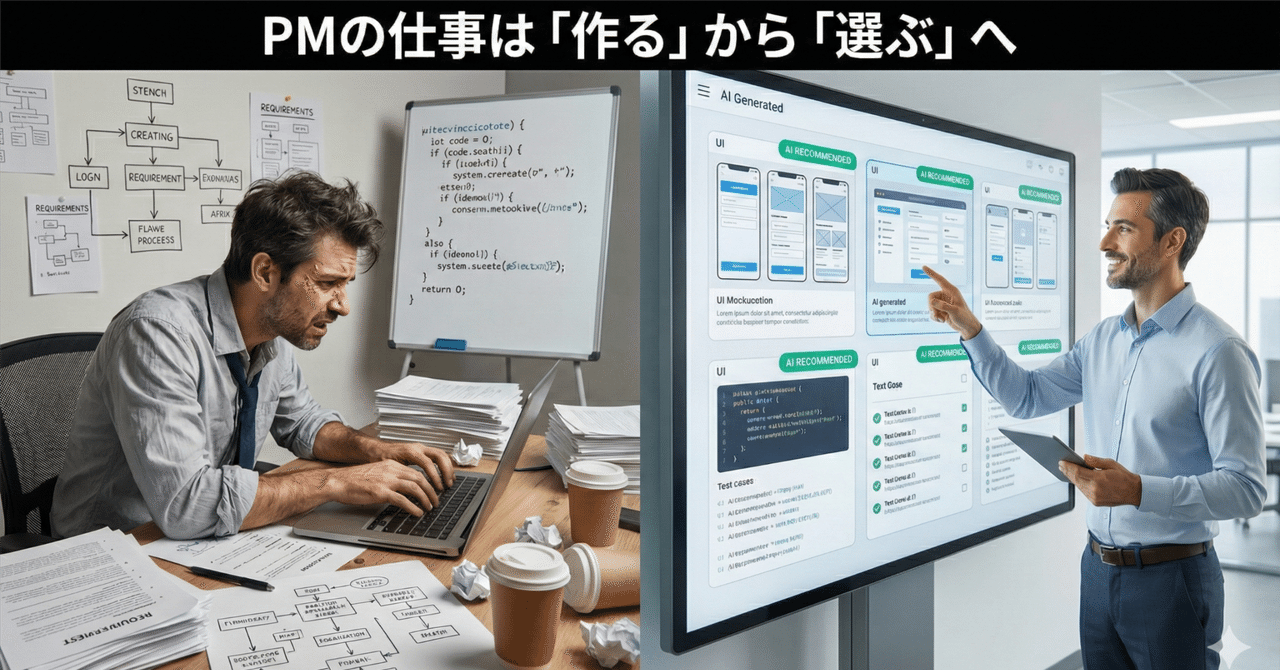 PMの仕事は「作る」から「選ぶ」へ【Initial Engine AI 公開ニュースレター Vol.64】｜株式会社 Initial Engine