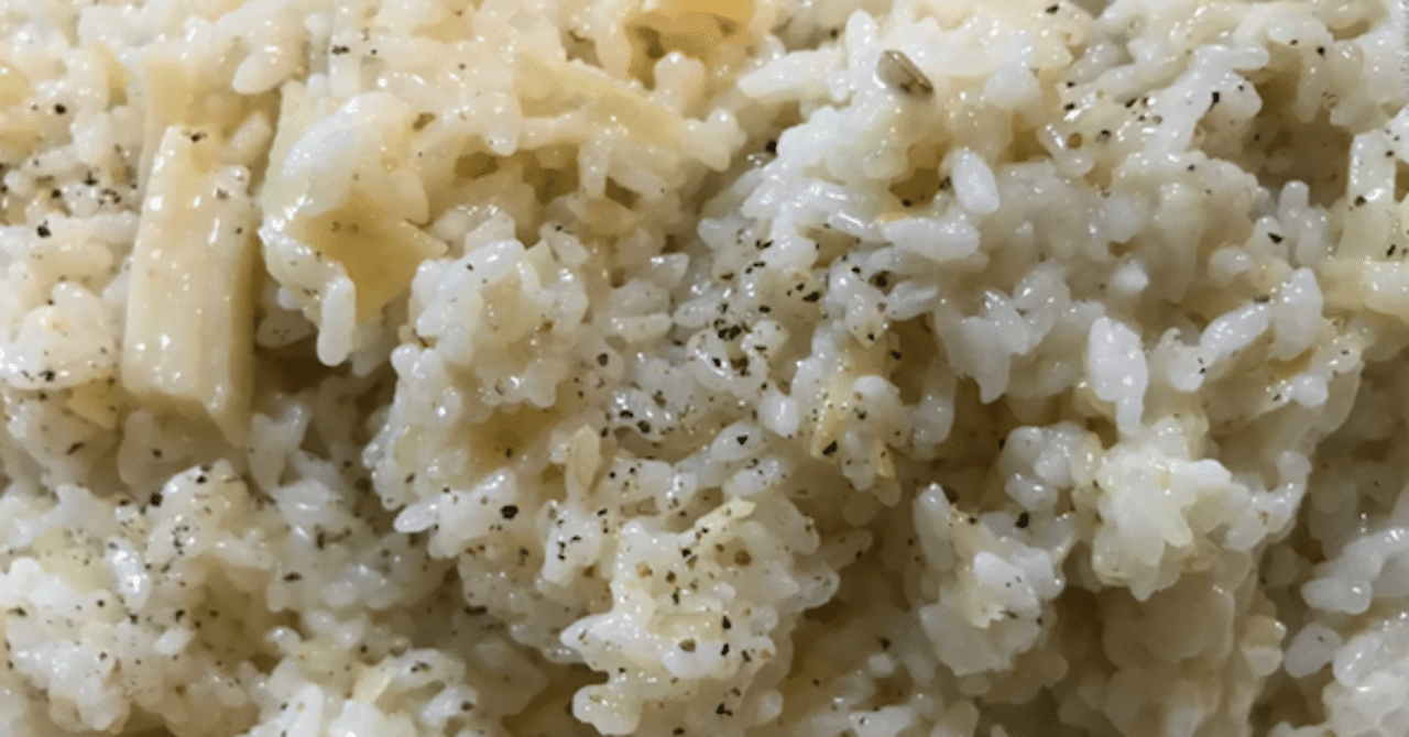 Day 278: Bamboo Shoot Risotto｜tafst10