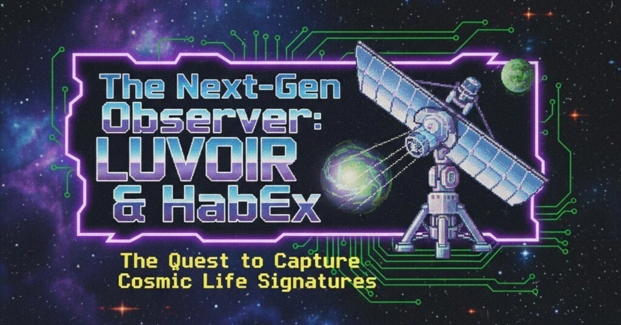 【次世代観測システム総覧】LUVOIR / HabEx構想 ― 地球型惑星の生命署名を“直接”捉える科学・技術・戦略の全体像｜TWLV32
