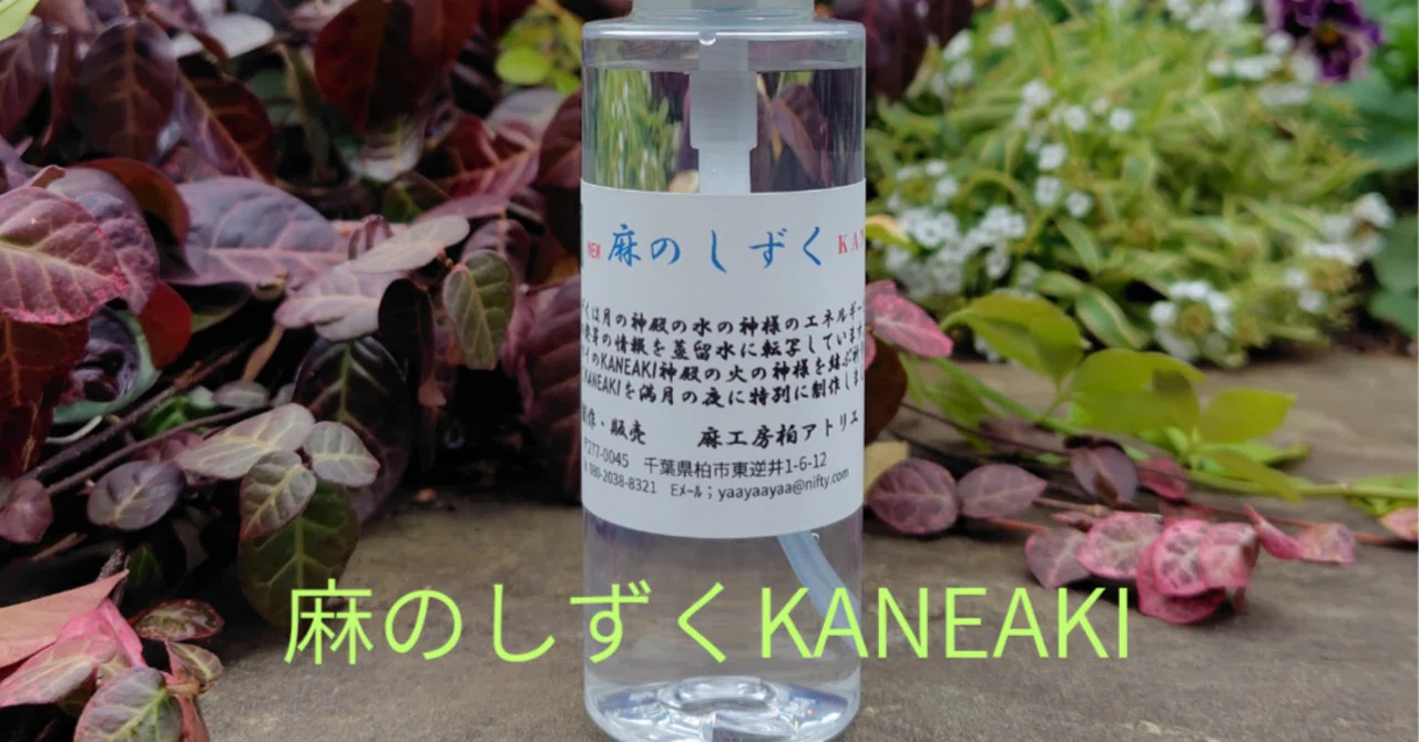 麻のしずくKANEAKI (特別版)｜愛理花（ERIKA）