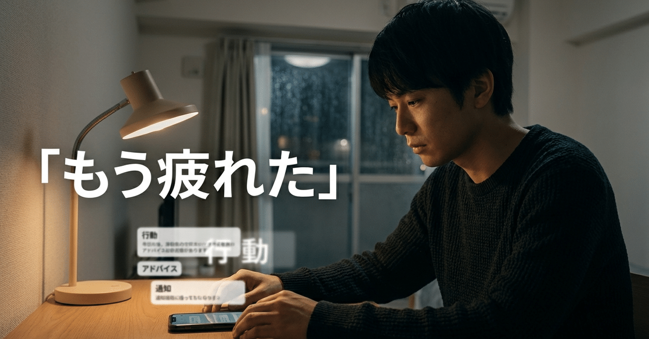 「行動しろ」と言われ続けて疲れた男へ｜モテの本質論 / Kousuke