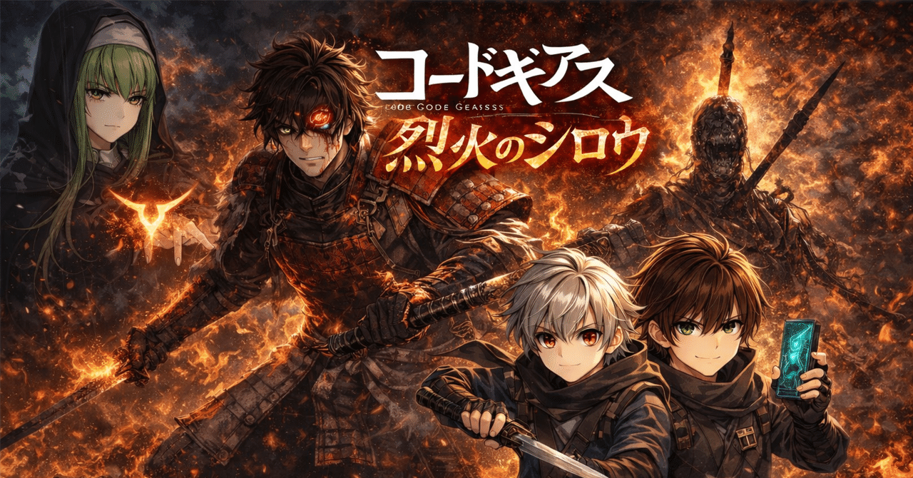 【コードギアス 烈火のシロウ 序節 自分のために世界を憎む(01/05)】コードギアス Genesic Re;CODEイベントシナリオ(非公式)｜徠徒