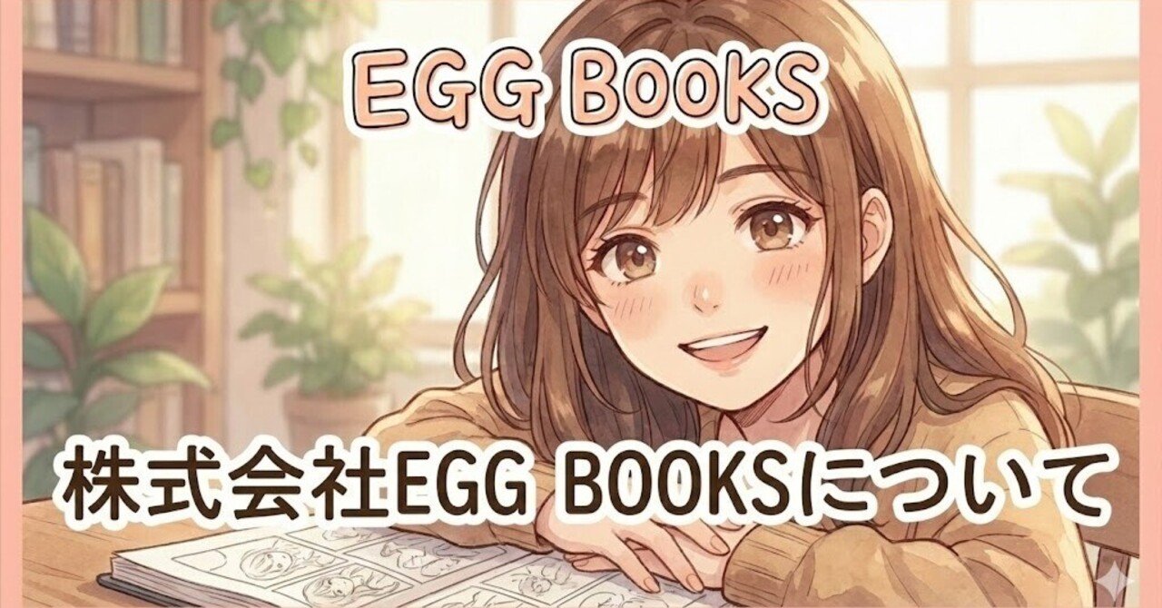 株式会社EGG BOOKS｜EGG BOOKS｜黒田高裕
