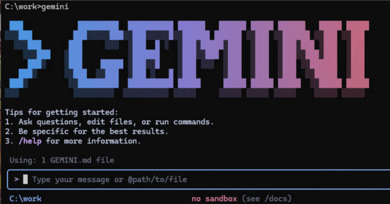 「Gemini3」が無料!【Gemini-CLIでgemini-3-proを使おう!】｜crks