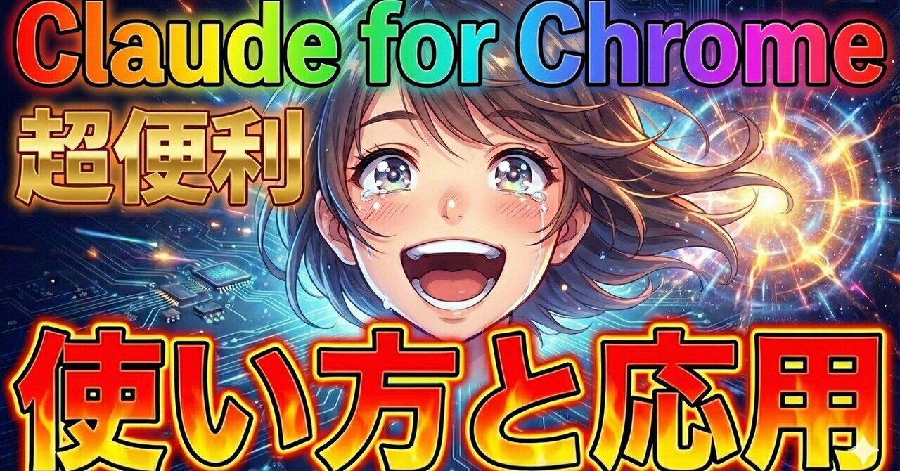 Claude in Chromeの使い方から応用まで実践解説！Claude Codeとの連携も可能に｜佐藤源彦@MBBS