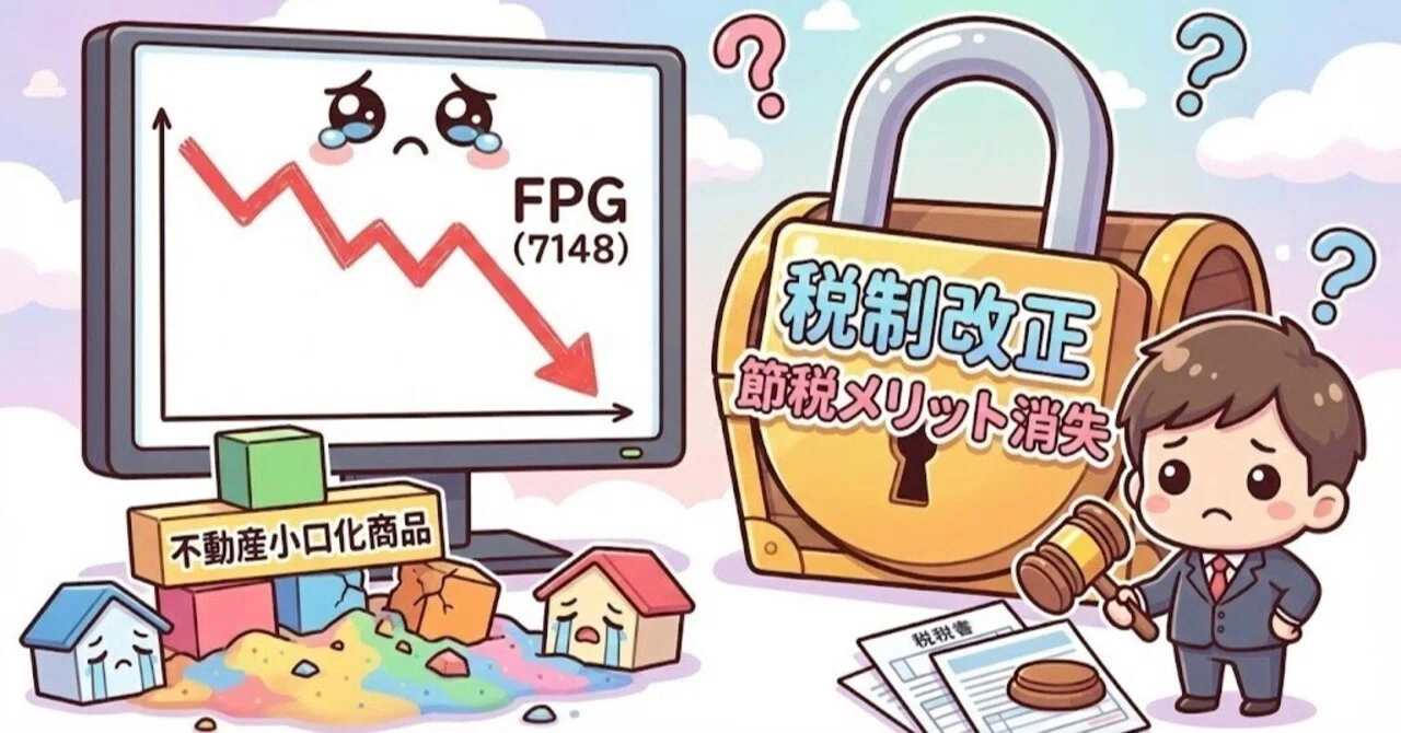 【緊急解説】高配当・高成長銘柄「FPG」がPTSで暴落！ビジネスモデルの「賞味期限」と制度リスクの正体｜株タック（かぶちゃん ...