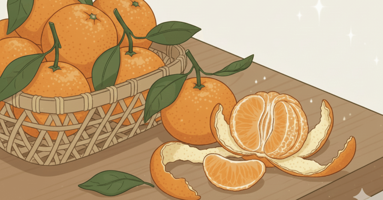 大掃除🧼 と みかん🍊｜H.Nicky