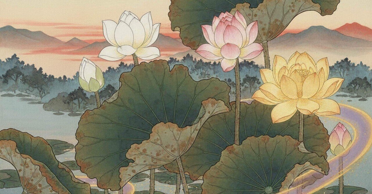 生きる勇気も、死ぬ度胸もない人間による人生の捉え方｜蓮