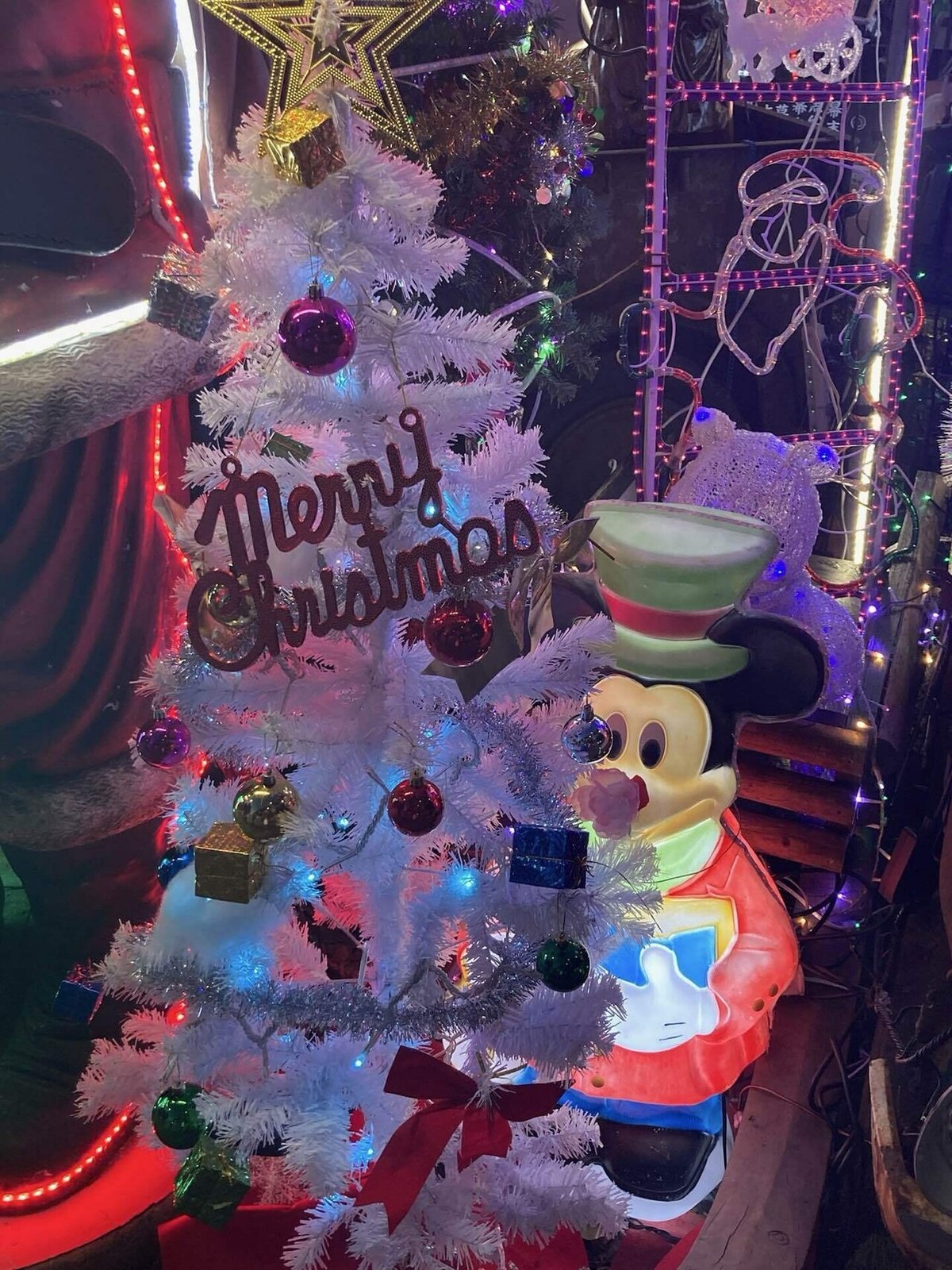 🎄街中のクリスマス’25🎄｜車窓