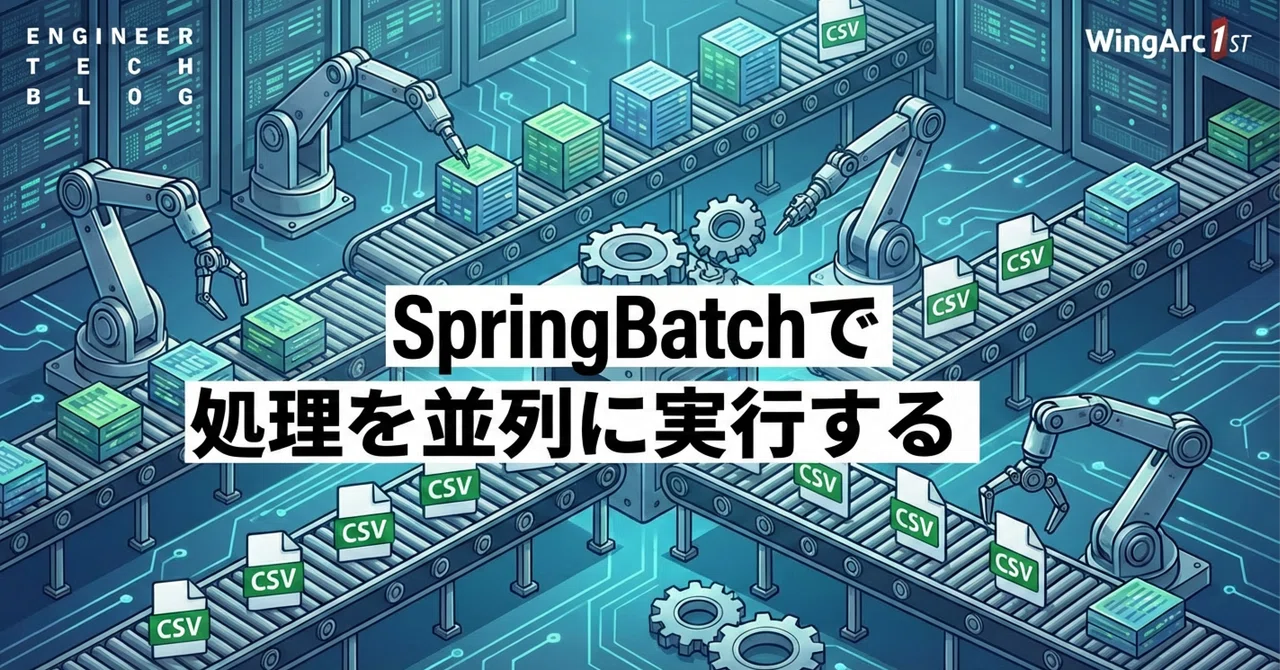 SpringBatchで処理を並列に実行する｜まめ