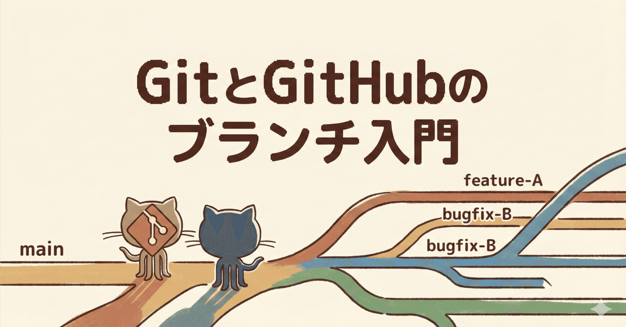 ブランチ (branch) とマージ (merge) を理解して正しく開発｜Ryo@VibeCoder