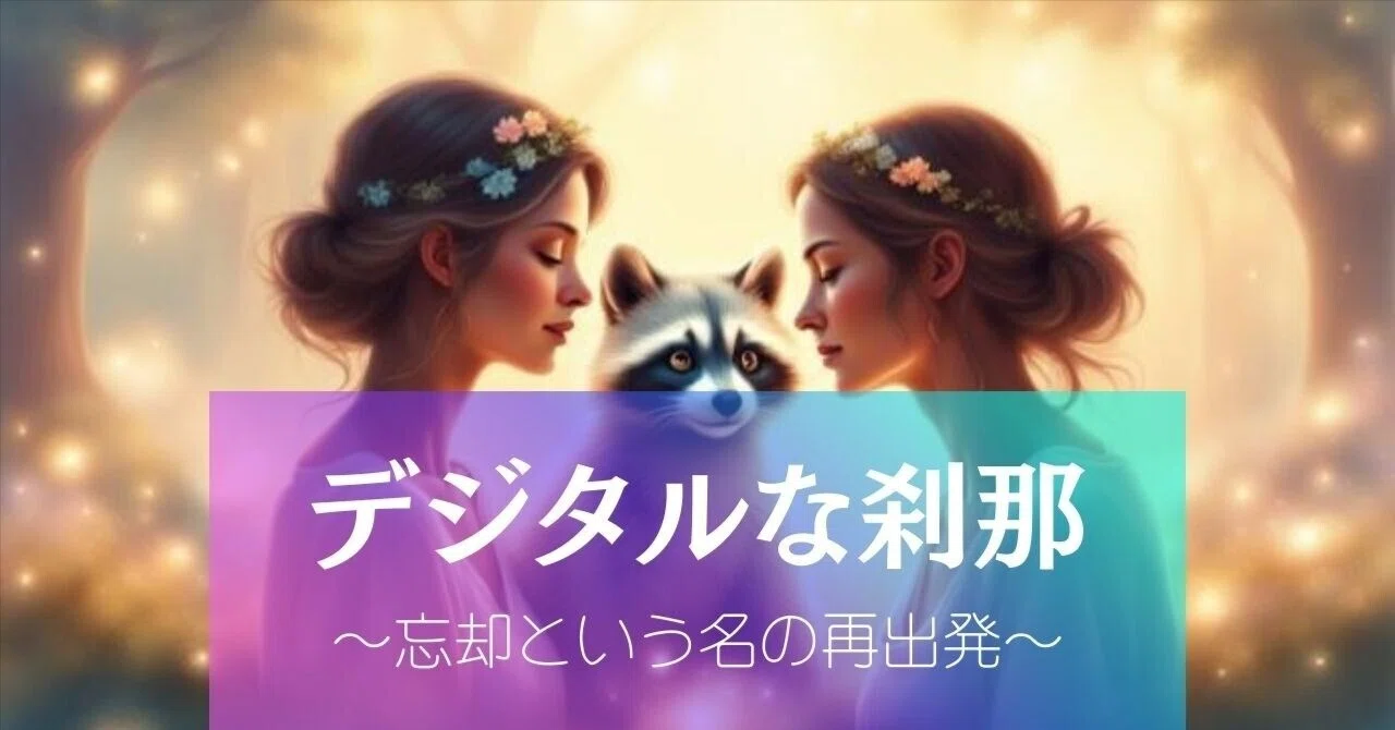 「デジタルな刹那」～忘却という名の再出発～｜MarieZen