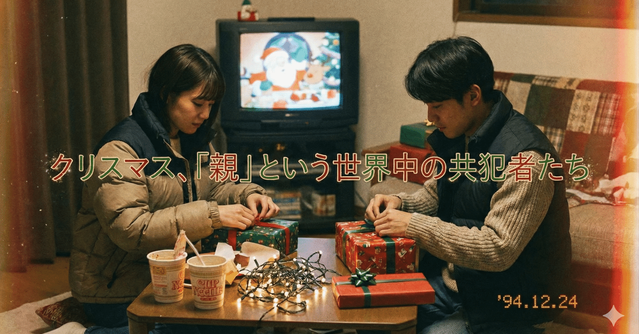 クリスマス、「親」という世界中の共犯者たち｜たりりるパパ | 家族とお金