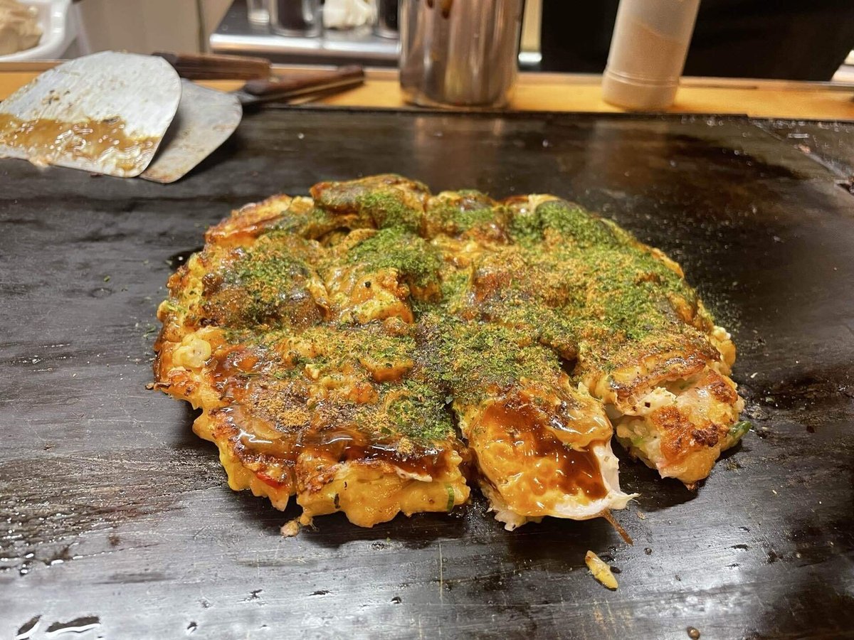 第77食 | 深夜メシは粉もんが最強と実感した夜 | どんたく |大阪グルメ｜ぷるの食日記