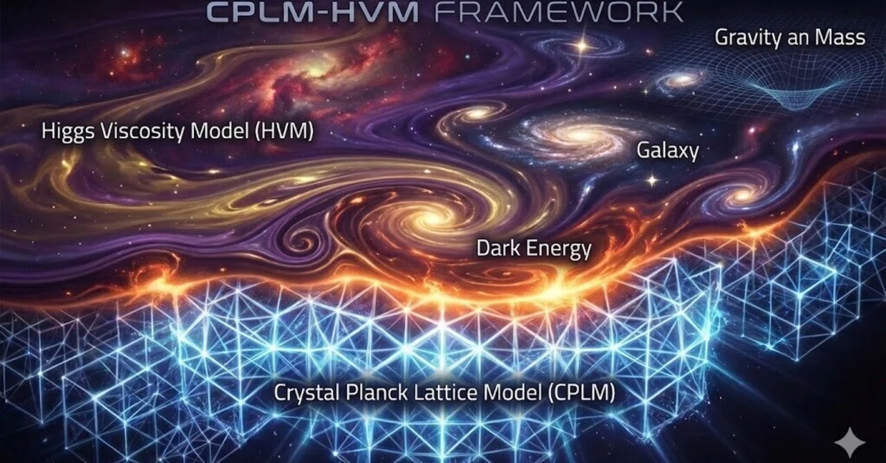 📝CPLM-HVM Frameworkの完成：粘性宇宙が描く統一理論｜Everything_is_fields