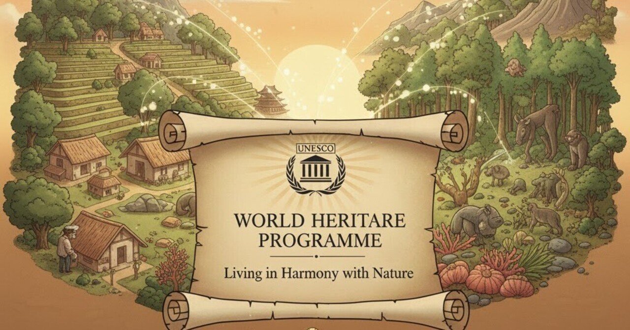 世界遺産の「人間と生物圏計画」って？｜わーへりちん