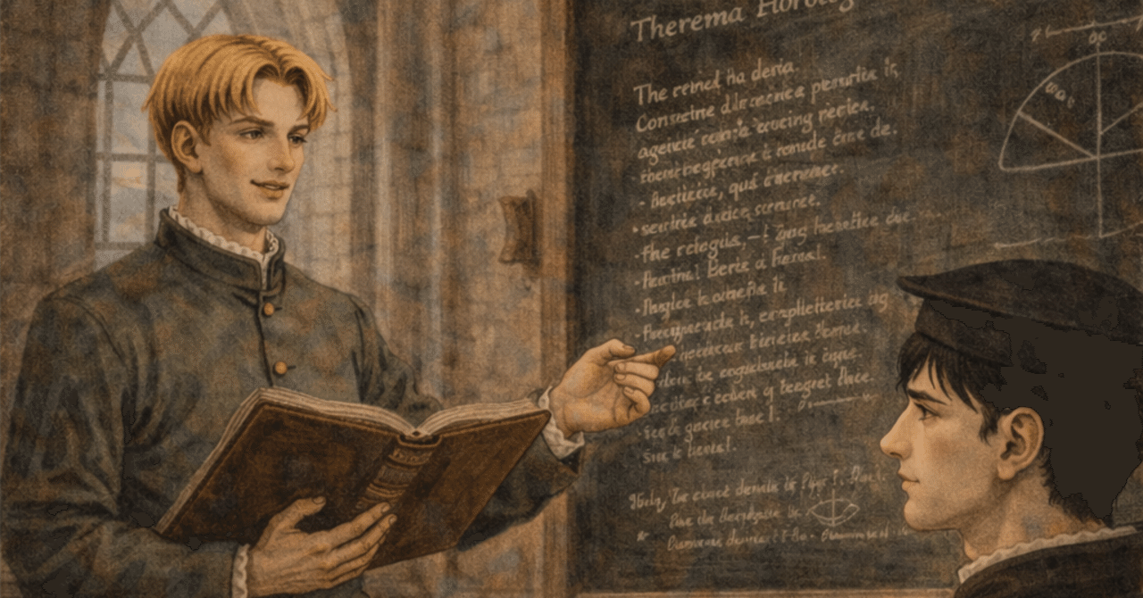 【チ。】ラファウ先生・アルベルト大学生イメージ【15世紀P国】（AI動画）｜追憶（Tui-oku）