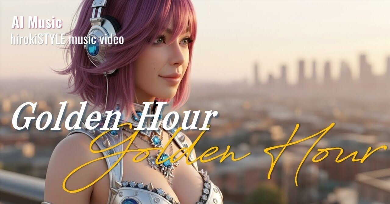 【AI Music 】🌅『Golden Hour』 #エモい #夕暮れ #作業用BGM｜hirokiSTYLE