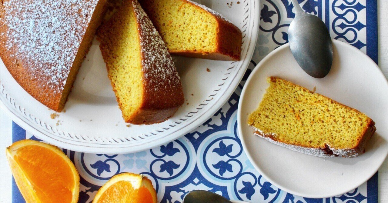 オレンジとカルダモンケーキ｜junjun