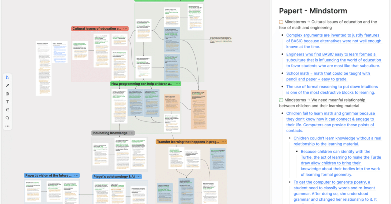 Obsidianに少し疲れた僕が、Heptabaseに落ち着いた理由｜海月拓