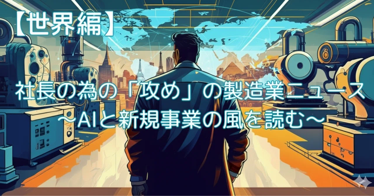 122W_2025/12/27_【世界編】社長のための「攻め」の製造業ニュース：AIと新規事業の風を読む｜gakky
