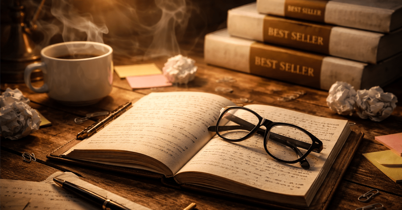 ベストセラーの正体は、才能じゃなく“泥臭さ”だった｜サトシの読書【気ままな書評】