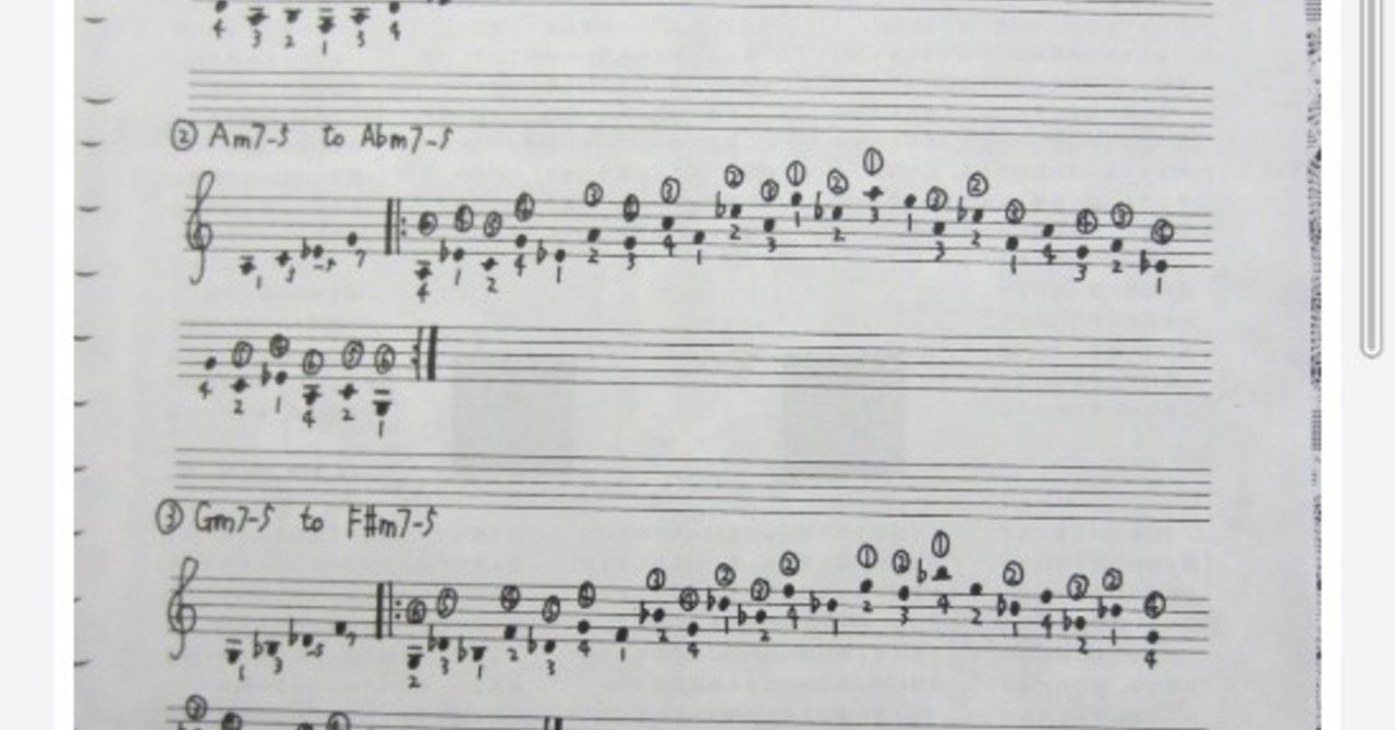 ギタリストの為の分散和音 Broken Chord(Disjunct Motion)-8｜ロビン｜note