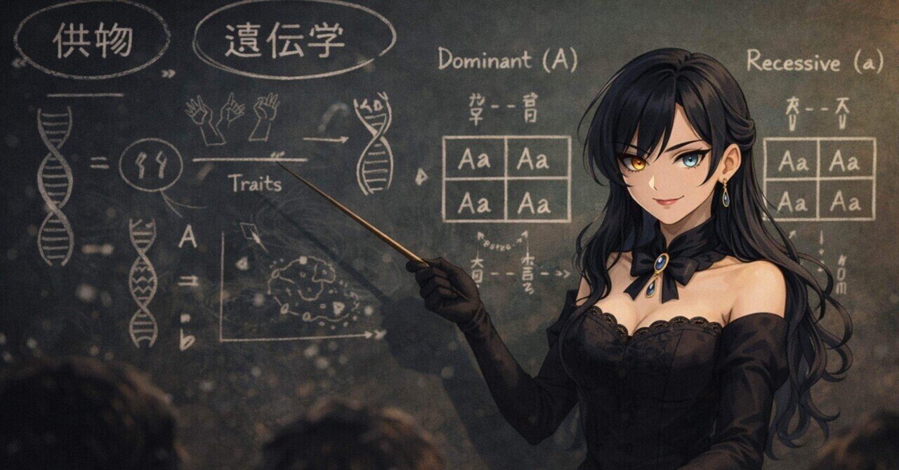 【悪役令嬢👠】の供物遺伝学 親ガチャの当たり外れへのAIの答え| 生成AI|Chat GTP|毎日更新|AIイラスト|GPT5|AIアート ...