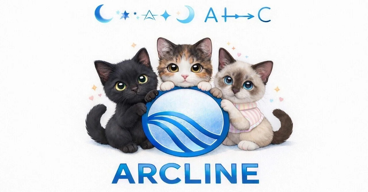05 A⌒→C「評価」ラインᓚᘏᗢ｜ArcLine