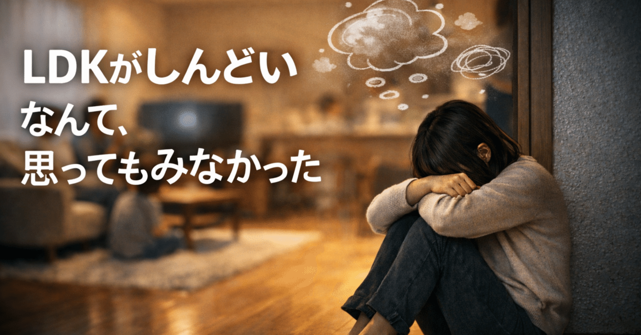 LDKがしんどいなんて、思ってもみなかった｜フクコ