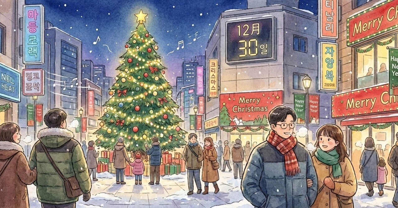 D244-254 "韓国の冬、韓国のクリスマス"｜guru