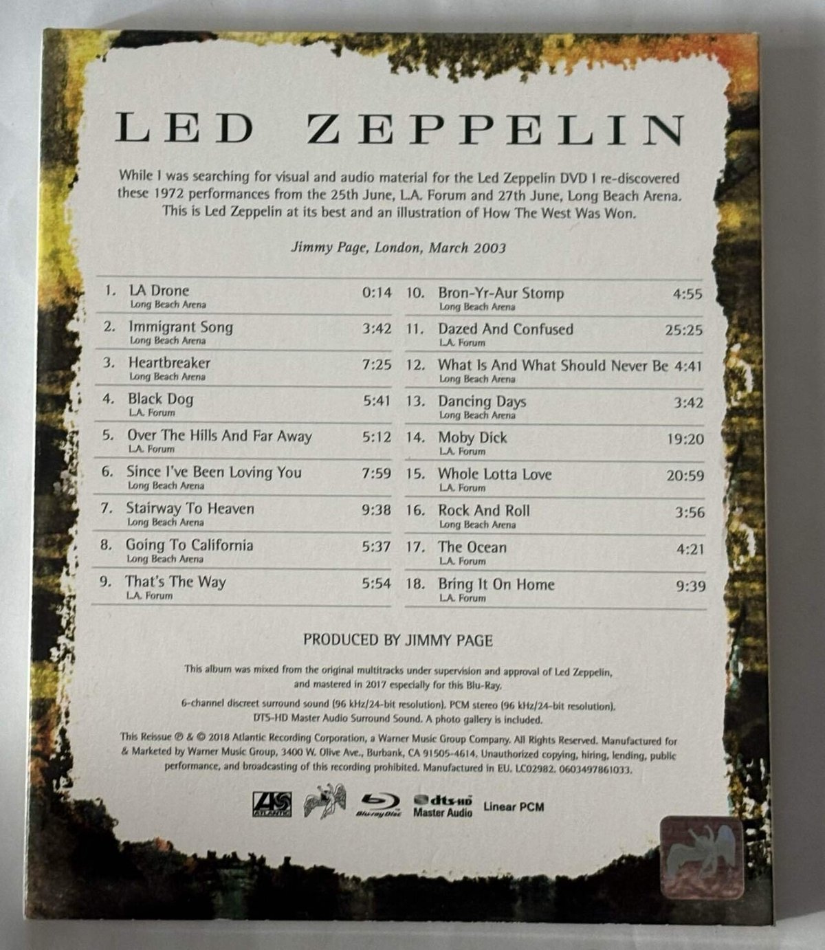 ジョン・ボーナムを味わいたくて『How The West Was Won』LED ZEPPELIN｜BadBad Daddy