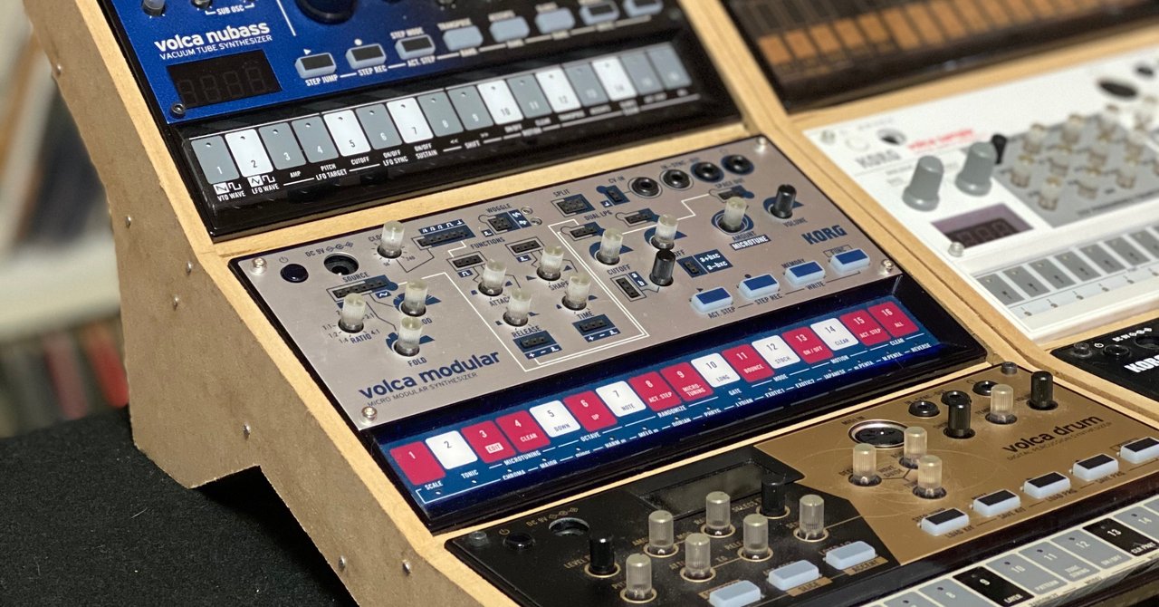 200円+税で作る3 Korg Volca Rack｜JUN