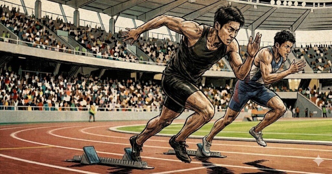 人はなぜ走ることに速さを求め続けるのか？——『ひゃくえむ。』から学ぶ、全力で挑む価値と技術が進んでも変わらない普遍性｜o2