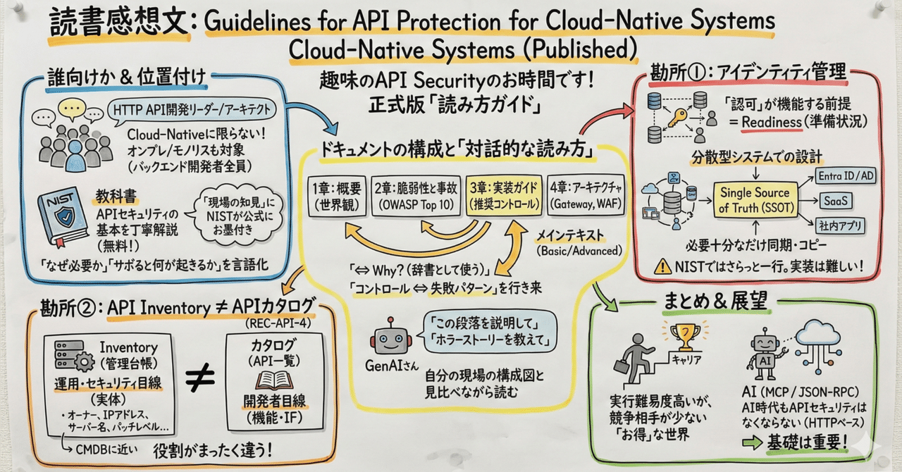 読書感想文: Guidelines for API Protection for Cloud-Native Systems ...