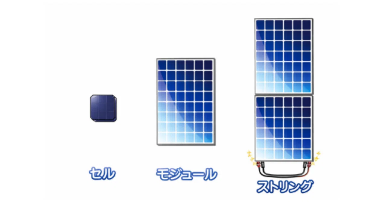 ストリングとは？太陽光パネルのつながり方の話｜ヒカリ窓